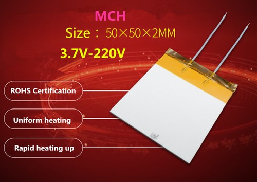 1Pc Square 50x50mm Size MCH Ceramic Heater Resistive Heating Element ...