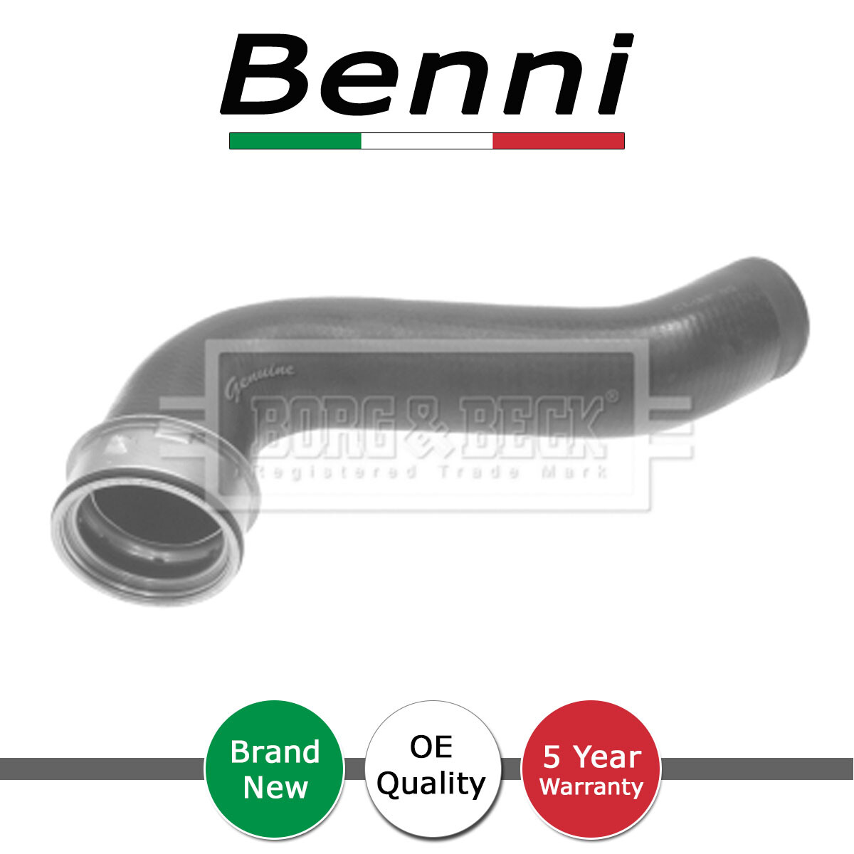 Turbo Hose Front Left Lower Benni Fits VW Golf Scirocco 1.4 1K0145832F ...