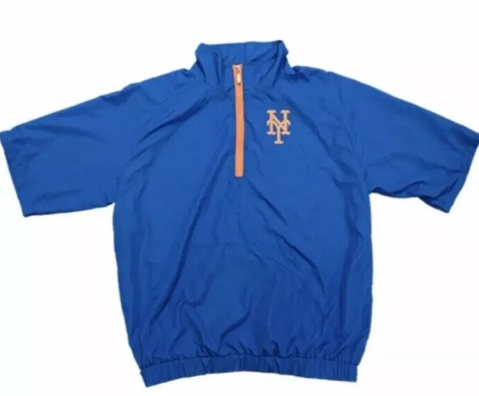 NY METS BUCK SHOWALTER INSPIRED WINDBREAKER BDA JACKET PULLOVER 9/28 ...
