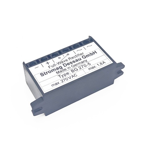 Stromag Full Wave Type: BG 270-5 max.270VAC max.1,8A motor brake ...