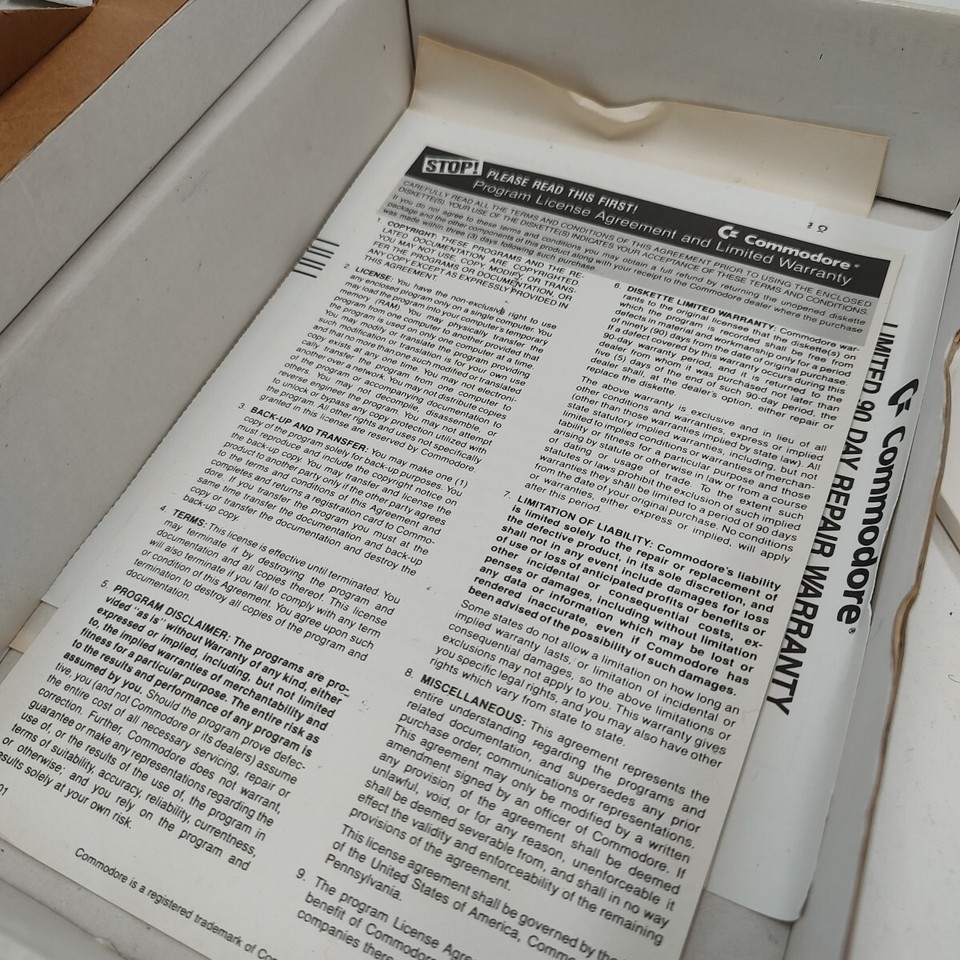 Vintage Commodore 1351 2 Button Serial Mouse With Box Untested | eBay