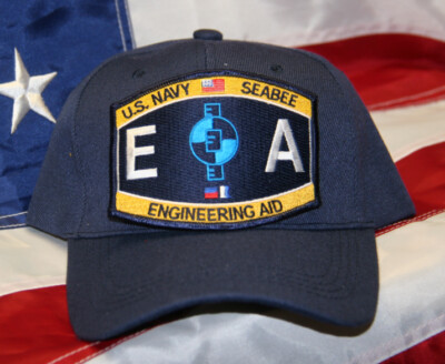 ENGINEERING AID EA RATING HAT PATCH CAP US NAVY VETERAN PIN UP USS ...