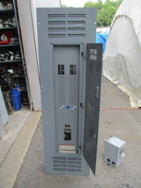 Square D NQOD Panelboard, 400 Amp LAP Main Breaker, 120/208V, 42 ...