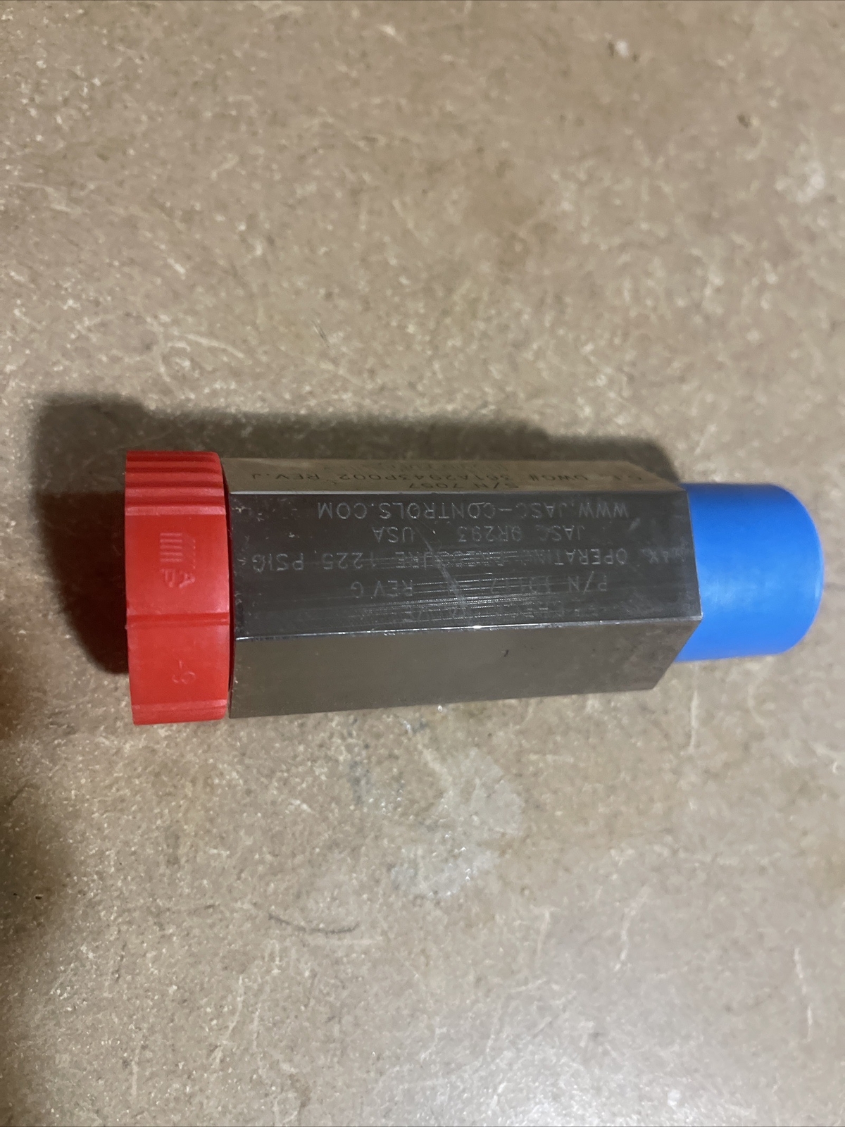 JASC CHECK VALVE (P/N: 101171-1 | eBay