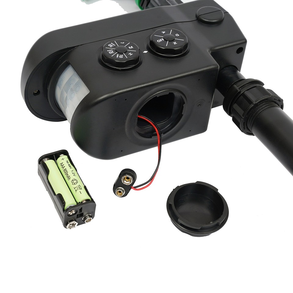Solar Animal Repeller Water Spray Sprinkler Sensor Motion Activated ...
