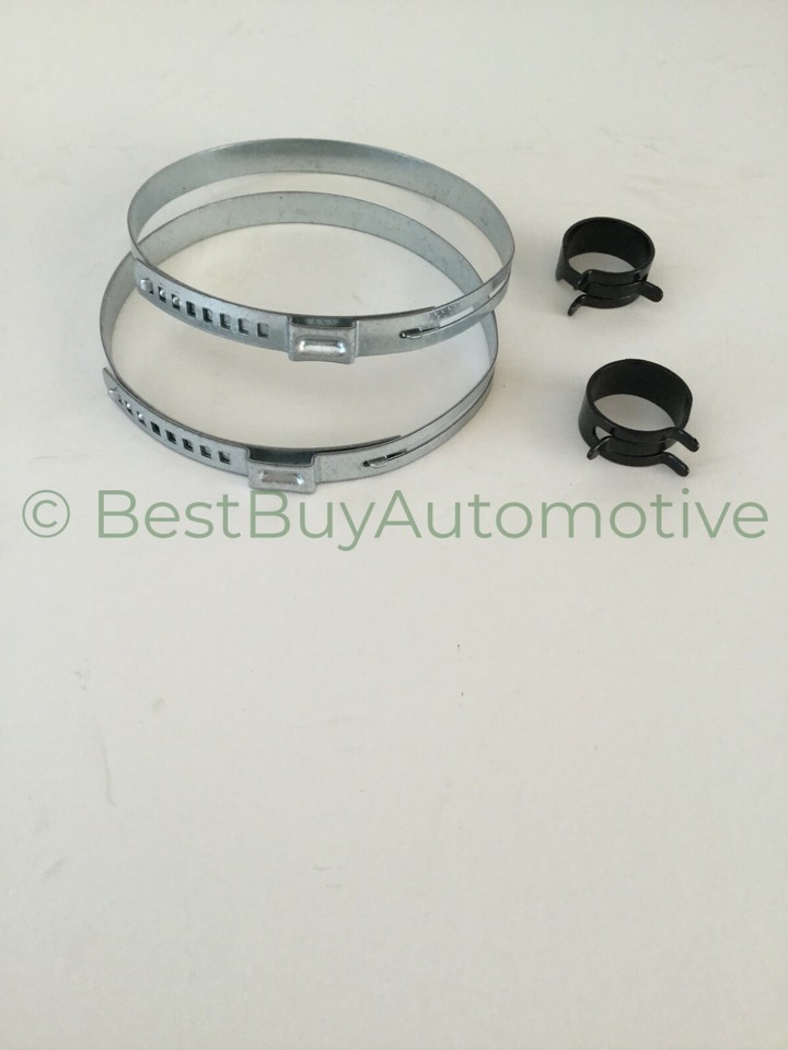 Rack & Pinion Bellow/Boot -6 PIECE KIT-2 Boots 4 Clamps Fits: Subaru ...