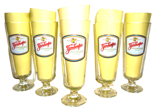 6 Zirndorf Furth Das Gute Zirndorfer LandWeizen German Beer Glasses | eBay