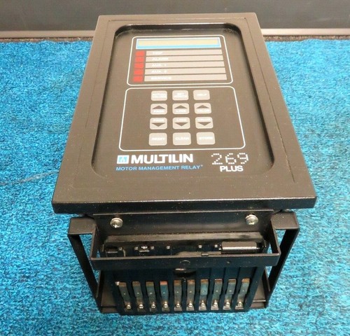 GE Multilin 269 Plus 120V Motor Management Relay 269PLUS-D/O-222-100P ...