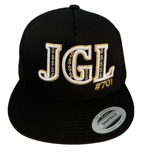EL CHAPO 701 JGL HAT MEXICO HAT MESH TRUCKER BLACK FLAT BUILD NEW | eBay
