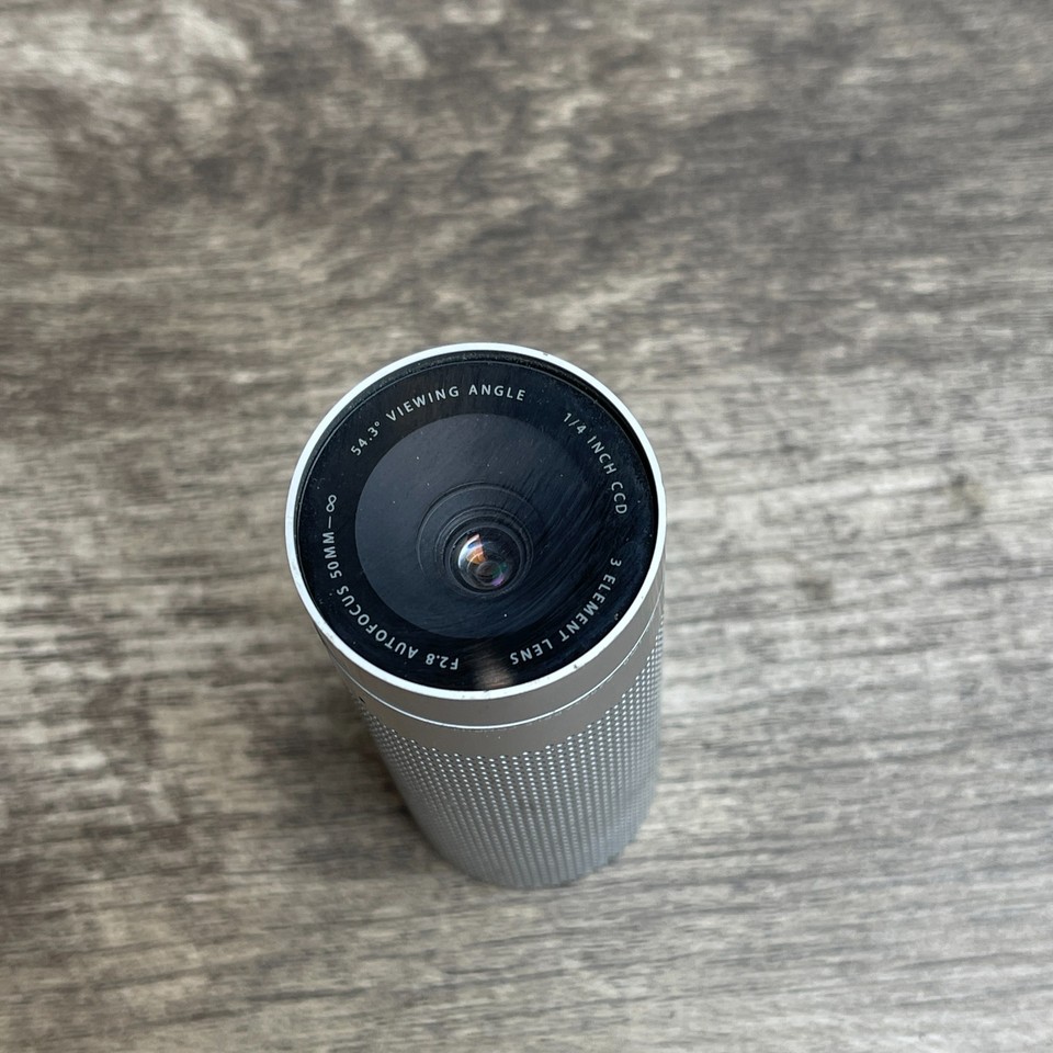 Apple iSight A1023 Silver F2.8 50MM 3-Element Lens FireWire Autofocus ...