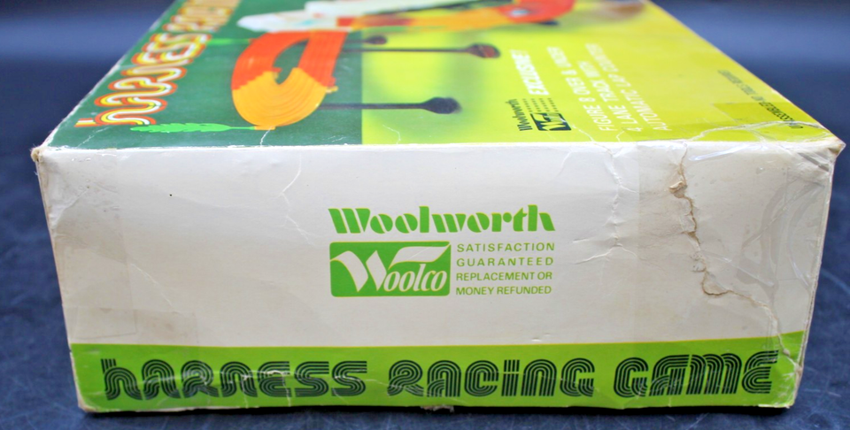 1970s WOOLWORTH WOOLCO HARNESS RACING GAME Looks Complete D Battery ...