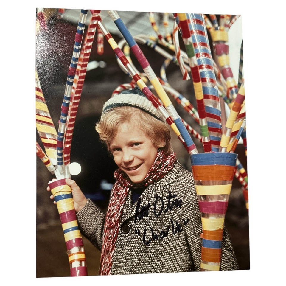 Peter Ostrum Autograph Signed 8x10 Photo! Charlie Bucket in Willy Wonka ...