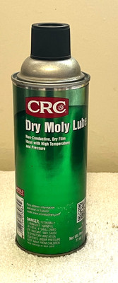 CRC 3084 Dry Moly Lube, (Net Weight: 11 oz.) 16 oz Aerosol Can, Dark ...