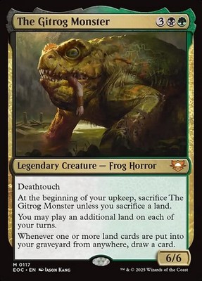 The Gitrog Monster-Edge Of Eternities Commander-Regular-117-NM | eBay
