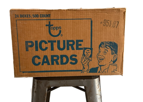 ( 1 ) 1987 TOPPS baseball 500 ct VENDING BOX from FACTORY SEALED CASE ...