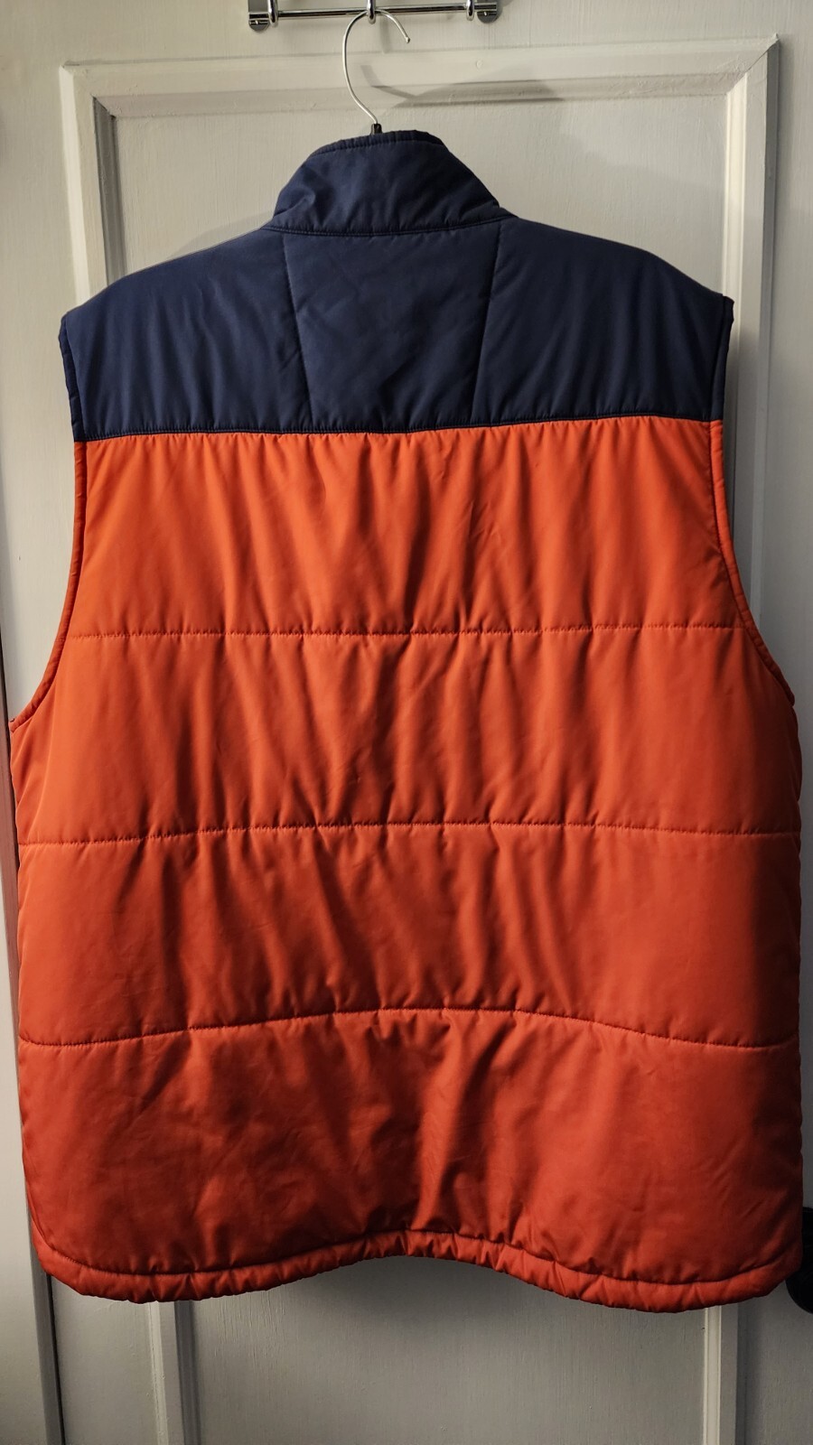 IZOD Mens Vest Adlt Extra Large Dark Blue/ Orange Ou… - Gem