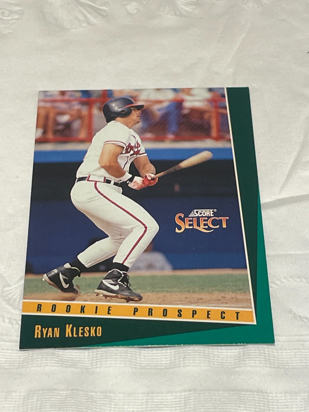 RYAN KLESKO 1992 Score Select RC #405 Atlanta Braves | eBay