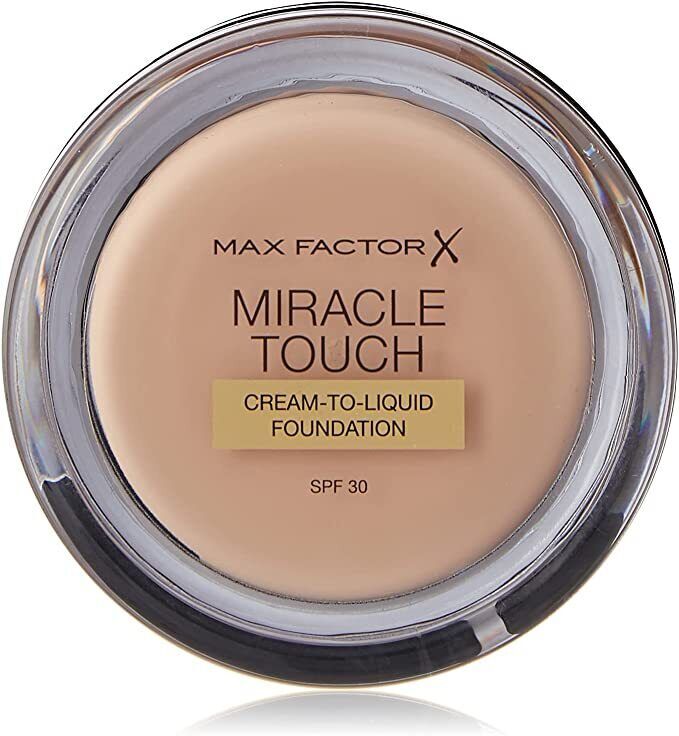 MAX FACTOR MIRACLE TOUCH SKIN PERFECTING FOUNDATION - CHOOSE SHADE ...