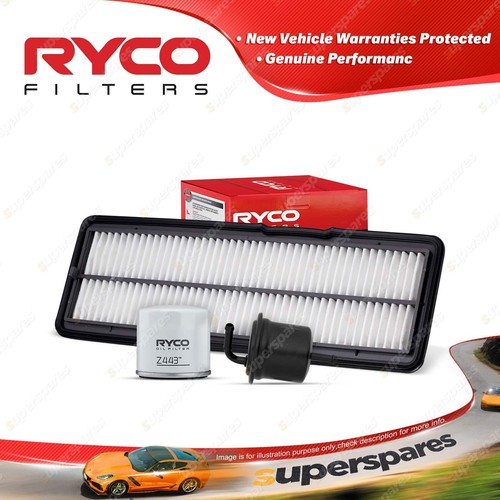 Ryco Oil Air Fuel Filter Service Kit for Daihatsu Charade L500 MS MX ...