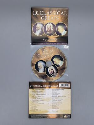 101 Classical Greats Volume 3 (CD) No Case No Tracking | eBay