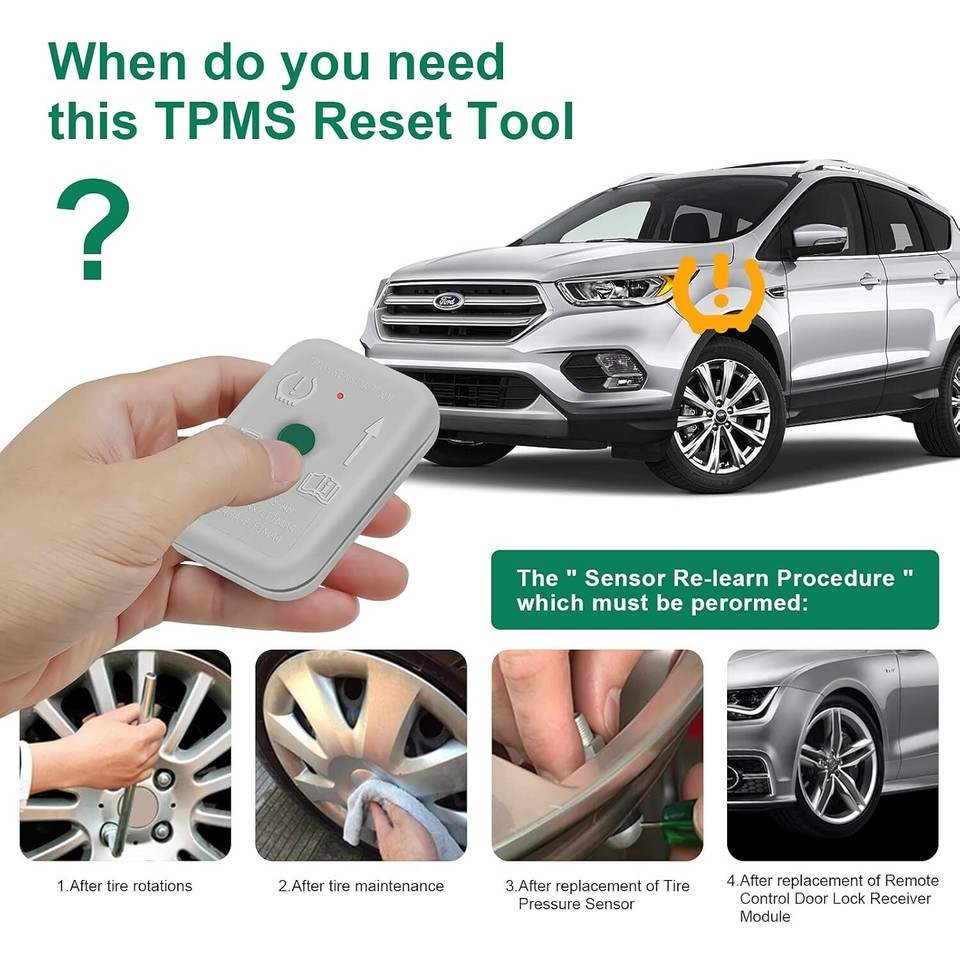 TPMS Sensor Tool TPMS Reset Sensor Programming Training Tool Tire ...
