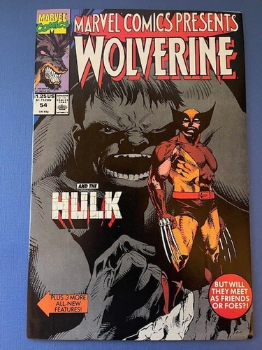 Marvel Comics Presents Wolverine and the Hulk # 54 | eBay