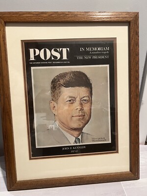 Saturday Evening Post December 14 1963 John F Kennedy Norman Rockwell ...