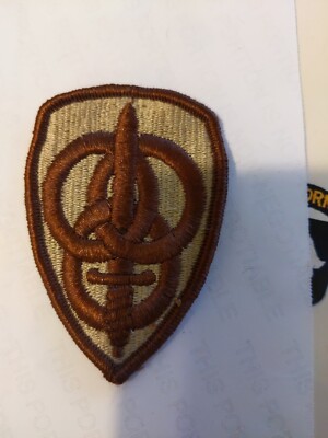 Army 3RD PERSONNEL COMMAND DESERT COLOR patch | eBay