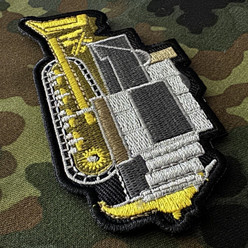KILLDOZER Embroidered Tactical Morale Patch Hook Back NEEMEYER Komatsu ...