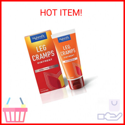 Hyland's Leg Cramps Ointment, Arnica Gel Leg Cramp Relief, Natural ...