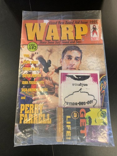 Warp Magazine - Volume 4, #2 June 1995 PERRY FARRELL | eBay