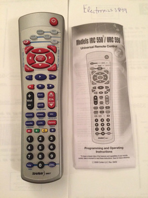 SHAW DIRECT UNIVERSAL REMOTE CONTROL IRC 550 IRC550 ORIGINAL BRAND NEW ...
