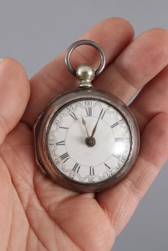 Antique RANSOM London Verge Fusee Pocket Watch LOUIS DEE Sterling ...