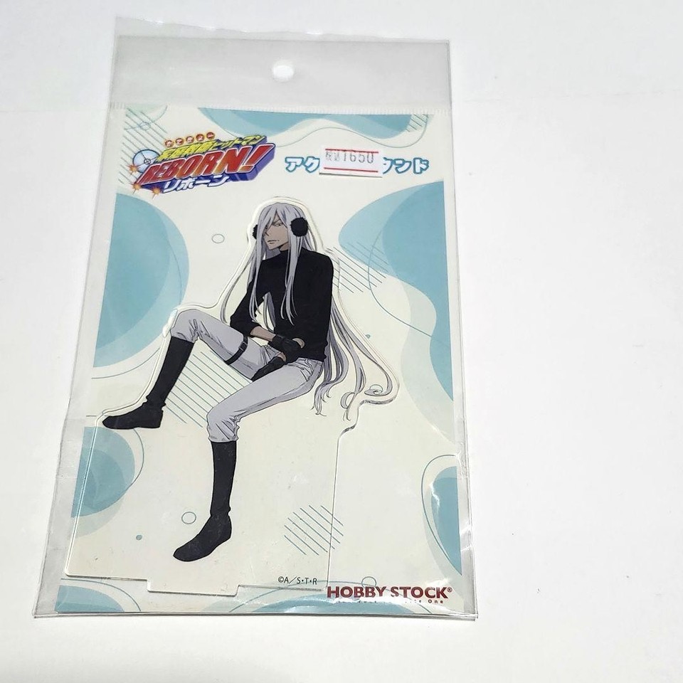 REBORN! Acrylic Stand Squalo Xanxus [Unused] | eBay