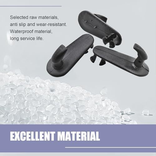 4 PCS Car Floor Mat Retention Clips, 1.85" x 0.78" Plastic Durable ...