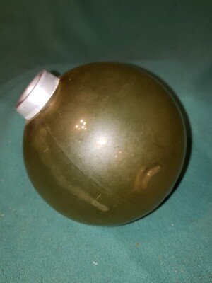 Vintage Amber Lightning Rod Weathervane Ball w/ Aluminum Collars | eBay