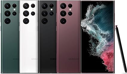 Galaxy S22 Ultra 5G SM S908N 256GB Phantom Black AT&T Unlocked VERY ...