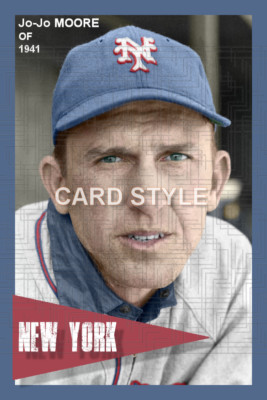 Jo-Jo Moore - 1941 New York Giants - choose a size - colorized print | eBay