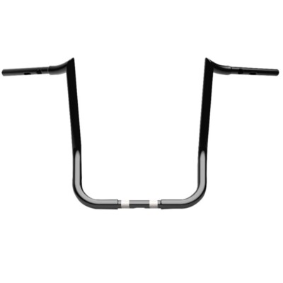 LA Chopper Gloss Black 16" Prime Ape Handlebar for 2024 up Harley ...