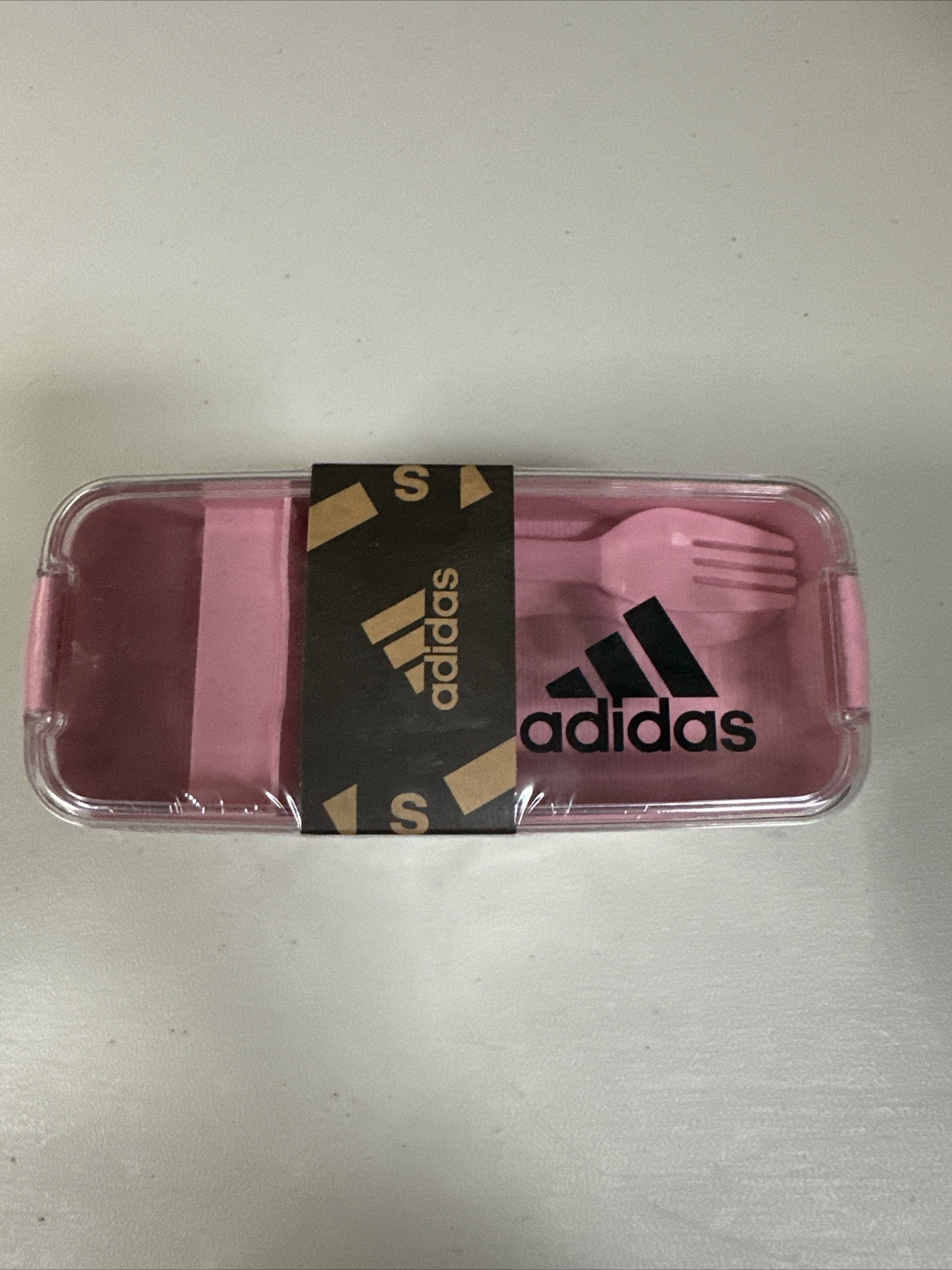 Adidas Pink Bento Box Food Lunch Box NWT | eBay
