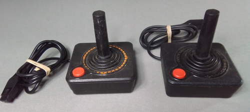 2 Atari 2600 Controller Joystick Original Gaming Vintage OEM | eBay