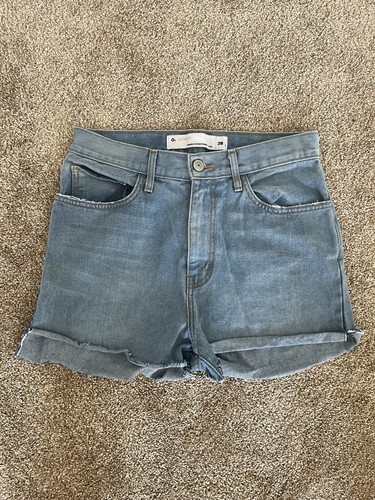 O2 Denim size 28 High Waisted Cut-Off Shorts Dirty Heads Patch Made in ...