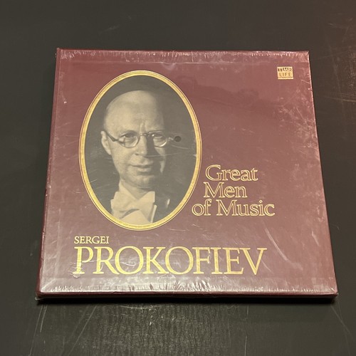 NEW! Time Life Great Men of Music 4x Vinyl LP Box Set Sergei Prokofiev ...