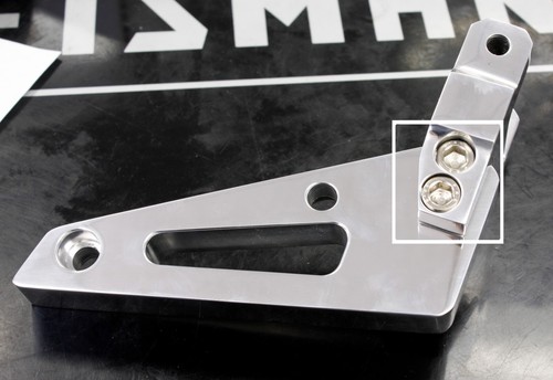 Polished Aluminum Small Block Chevy Air Conditioning Bracket Short ...