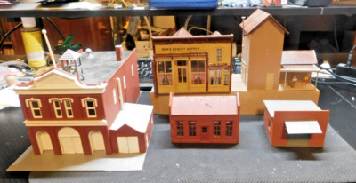 Ho Scale Commercial Buildings Lot#3 (5) | eBay