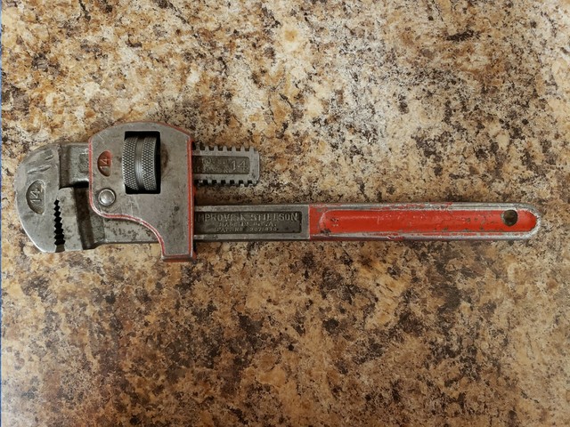 Improved Stillson Monkey Wrench #14 Made By Ridge Tool Company of ...