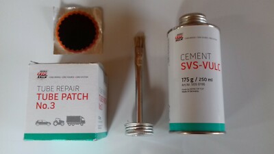 Colle et rustine N°3 pour réparation chambre a air Tip Top | eBay