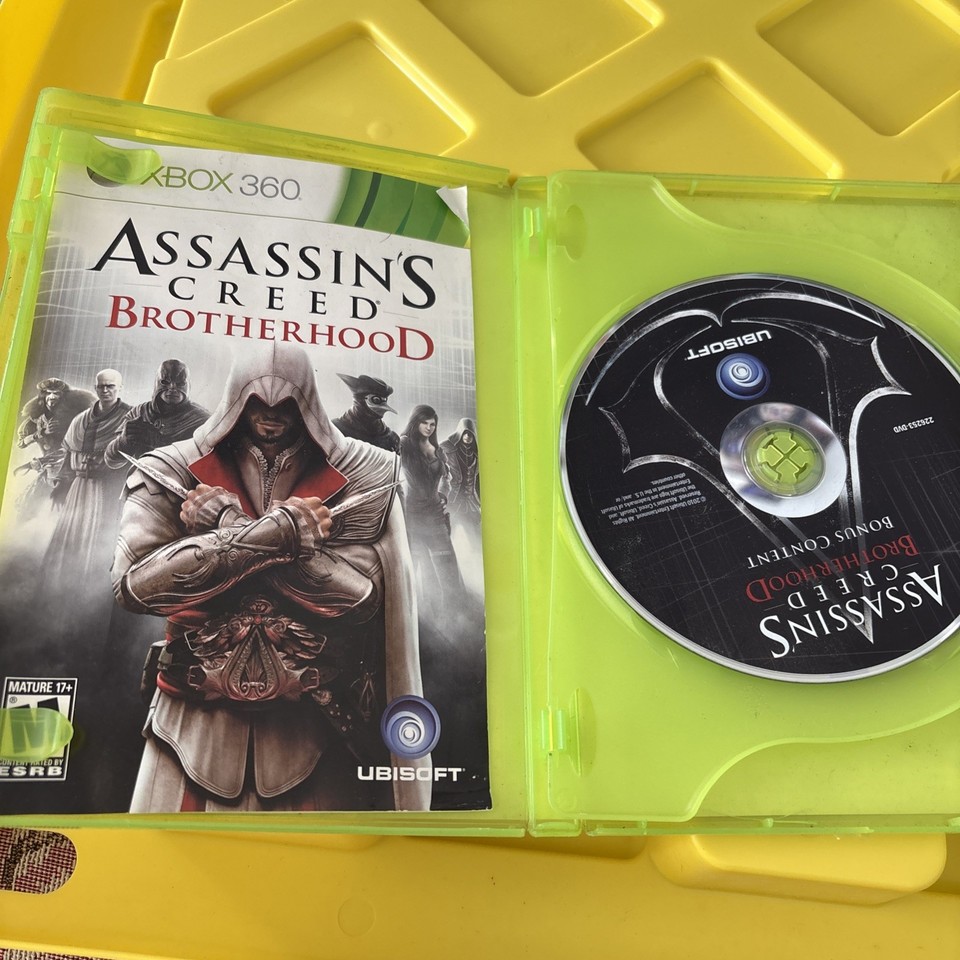 Assassins Creed: Brotherhood With Bonus Disc - Microsoft Xbox 360 ...