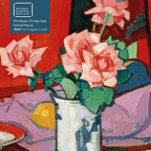 Adult Jigsaw Puzzle National Galleries Scotland - Samuel Peploe: Pink ...