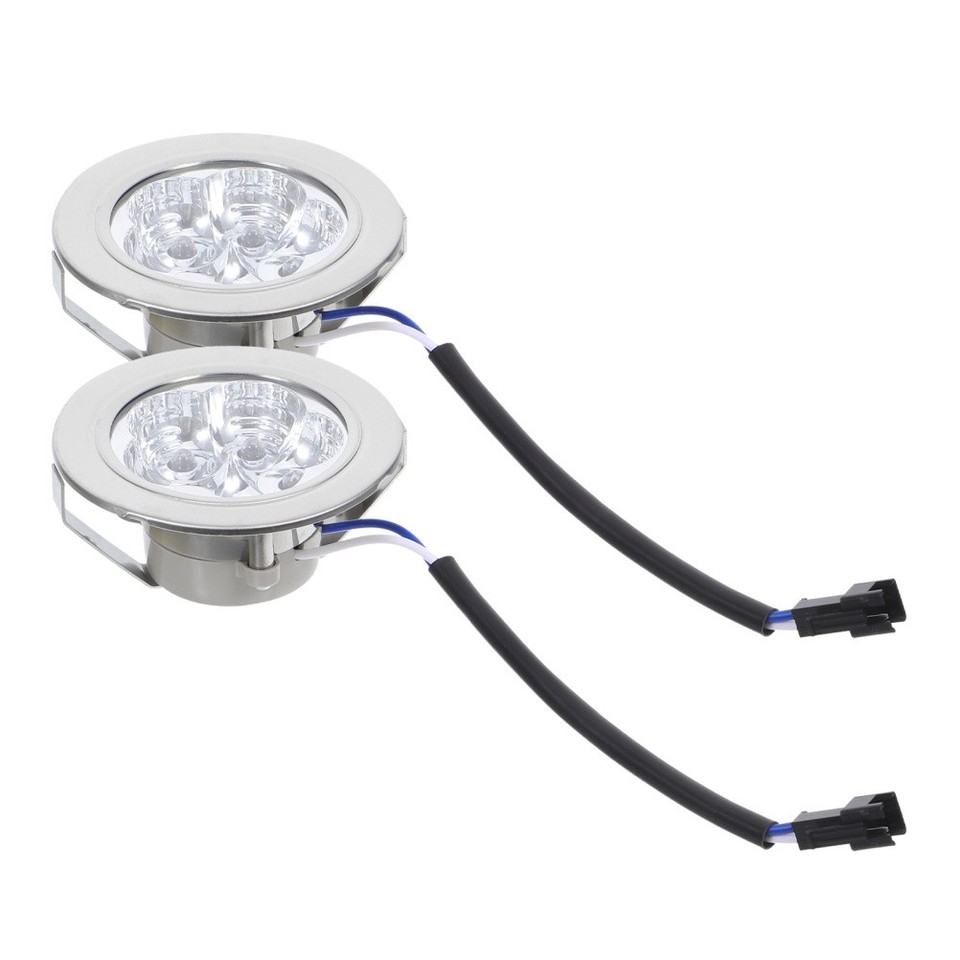 2 Pcs Hood Light Appliance Replacement Led Cooker Bulbs Round Range | eBay